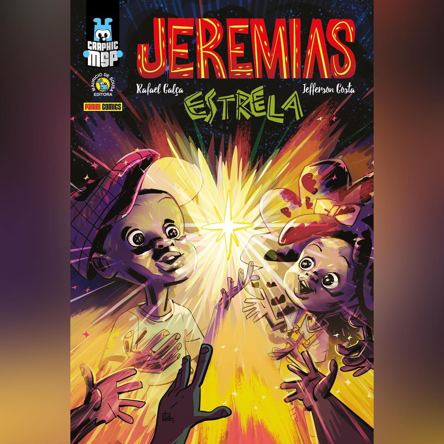 Capa da nova Graphic MSP, ‘Jeremias – Estrela’, é revelada
